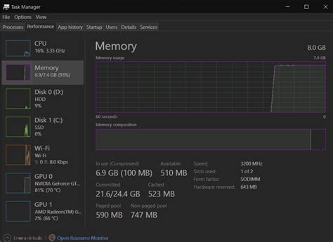 I Really Like Dark Mode On Task Manager R Windows