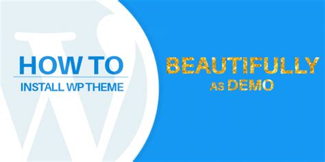 How To Install A WordPress Theme As Beautifully As The Demo YoloTheme