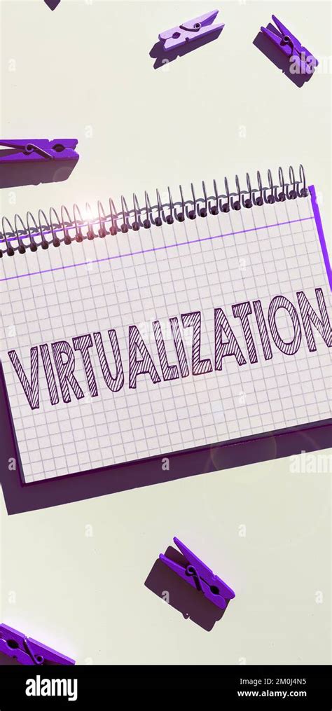Inspiration Showing Sign Virtualization Word For Application Of Virtual Environment To Computer