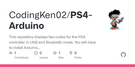 Ps4 Arduinops4bto At Main · Codingken02ps4 Arduino Ps4 Arduinops4bto At Main · Codingken02ps4 Arduino