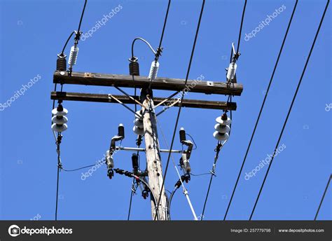 Electrical Power Pole Components Electricity Polestay Wire Assessment
