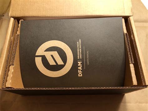 MATRIXSYNTH MOOG DFAM Semi Modular Analog Percussion Synthesizer W Original Box Patch Sheets