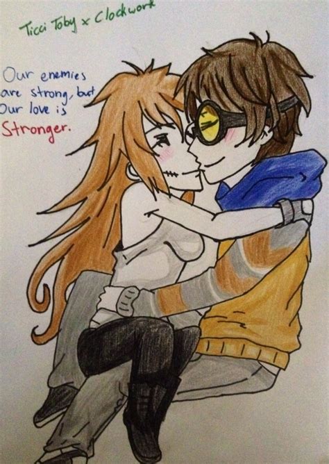 Ticciwork Ticci Toby And Clockwork Aka Natalie By Anime Freak 2000 On Deviantart