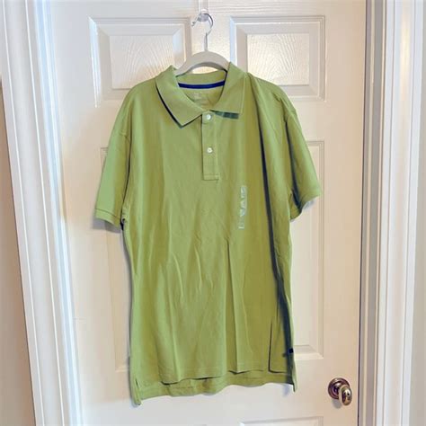 Gap Factory Shirts Nwt Gap Mens Green Polo Shirt Poshmark