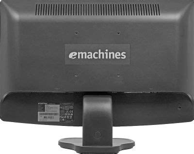 20" Монитор Acer eMachines E200HVb, 1600x900, TN+film, черный [et.de0he ...