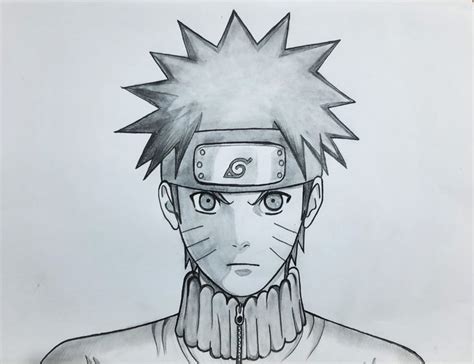 How To Draw Naruto Uzumaki Step By Step Naruto Shippuden Drawing