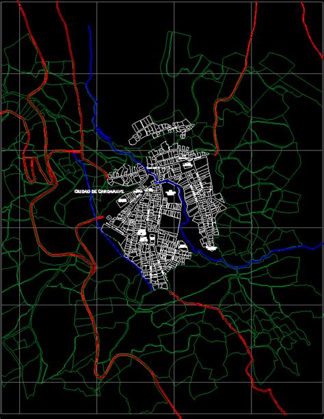 Candarave Map DWG Block For AutoCAD Designs CAD