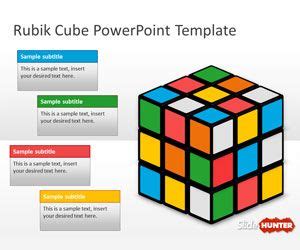 Free Rubik Cube PowerPoint Template Presentation Slides