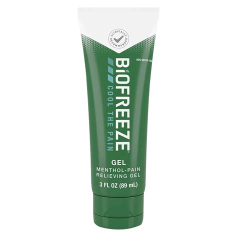 Biofreeze Pain Relieving Gel 3oz Biofreeze Bevmo
