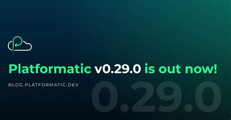 platformatic on linkedin platformatic v0 29 0 is out now