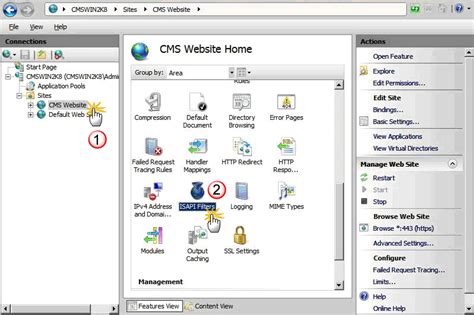 configuring iis 7 and iis 8 activid cms hid global