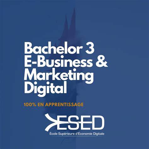 🚀 Lopportunité Que Vous Attendiez En Bachelor E Business And Marketing