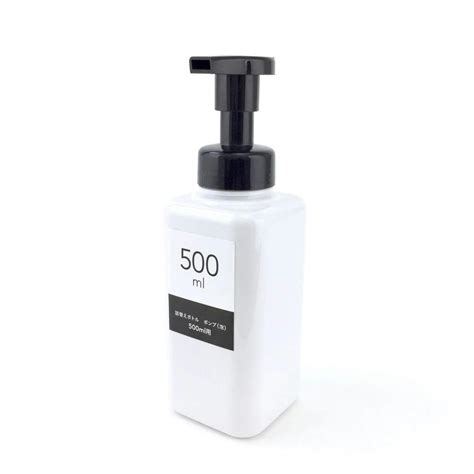 Cainz 詰替ボトル ポンプ（泡） 500ml ホワイト｜ホームセンター通販【カインズ】