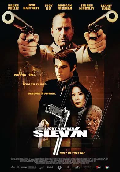 Lucky Number Slevin 2006 Thai Movie Poster