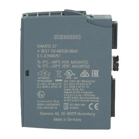 Simatic Et200sp Standard 4 Digital Output Module At Rs 7000 Digital
