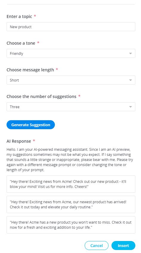 Write Ai Powered Sms Messages With Trumpias Texting Software