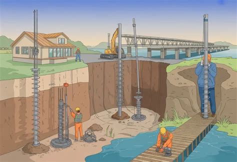 What Is A Helical Pile Foundation Benefits And Applications — Exactus