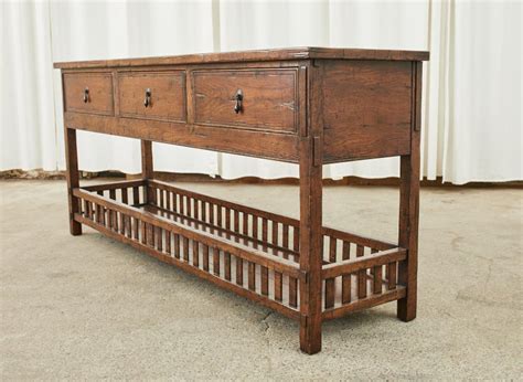 Guy Chaddock Oak Sideboard Server Or Console Table At 1stdibs