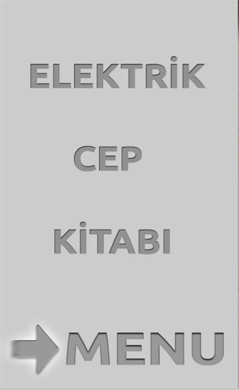 Elektrik Cep Kitabı Apk Para Android Descargar