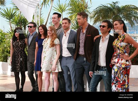 Cannes France 16th May 2014 Simone Urdl Stephen Traynor Jennifer Weiss Kevin Durand