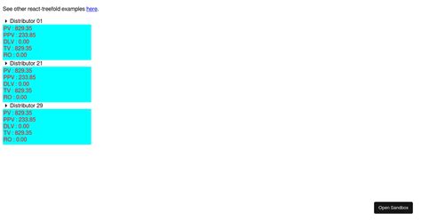 React Treefold With Collapseexpand Animation Forked Codesandbox