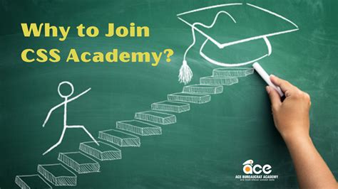 why to join css academy the power of academy