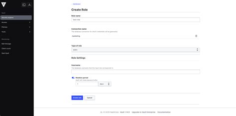 Static Role For Mysql Database Cannot Specify User Hostname Vault Hashicorp Discuss