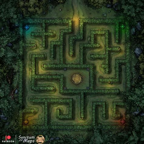 Oc Ritual Of The Maze Sanctum Of Maps Rfantasymaps