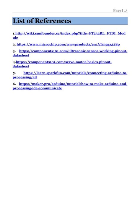 Microcontroller Based Ultrasonic Radar Microprocessors And Embedded
