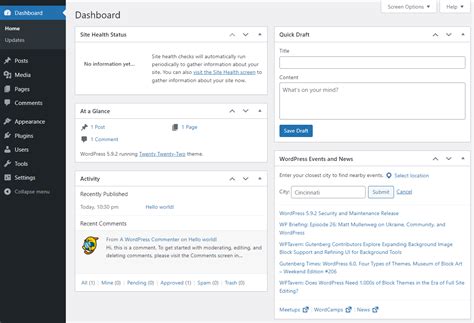 Установка Wordpress с помощью Docker