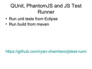 Automated Javascript Unit Testing PPT