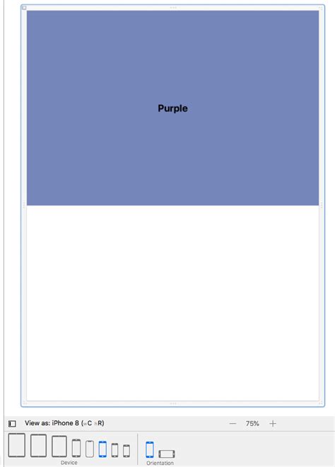 Autolayout Different Portrait And Landscape Layouts With One Xib