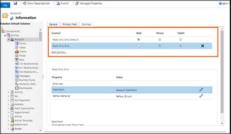 읽기 전용 그리드 속성 지정 power apps microsoft learn