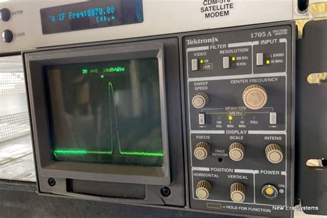 Tektronix 1705a Spectrum Monitor New Era Systems