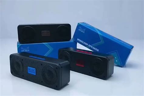ลำโพงไร้สาย Bluetooth 5 0 แบบพกพา Tf Usb วิทยุลำโพงคู่แบบ Dual เสียงเบสลำโพงซับวูฟเฟอร์สามารถฟัง