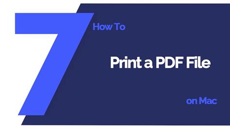 How To Print A PDF File On Mac PDFelement 7 YouTube