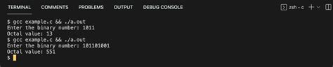 C Program To Convert Binary Values To Octal Codevscolor