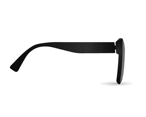 Dark Glasses Side View Template 11912445 Vector Art At Vecteezy