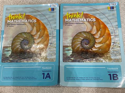Mathematics Textbook 1a And 1b Hobbies And Toys Books And Magazines Textbooks On Carousell