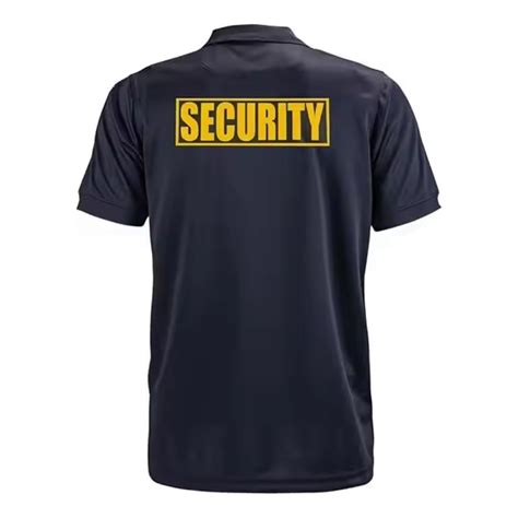 Security Polo Shirts The Security Badges