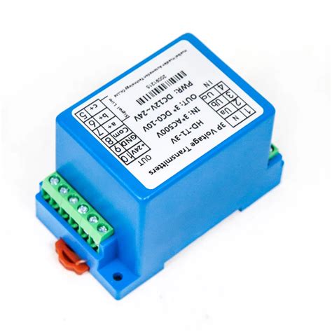 Dc Hall Effect Voltage Sensor Din Rail Input Dc 0 100v 50 Off