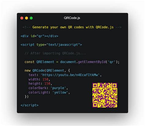 How To Create Your Own Qr Codes In Javascript Using Qrcodejs Free