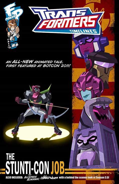 Botcon Commemorative Edition Of Transformers Timelines 6 Cover Revealed