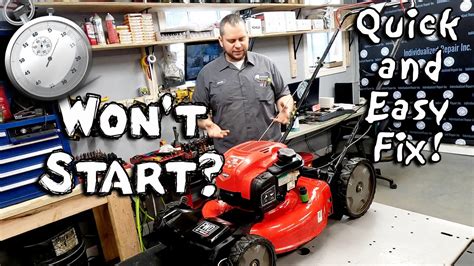 Lawn Mower Wont Start Step By Step Diagnosis And Easy Repair To Get It