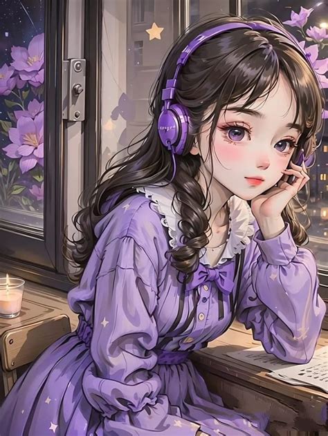 Pin By Sweety Aqish On Girl Cartoon Cute Girl Illustration Cute Mobile Wallpapers Cute Walpaper