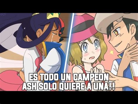 Capitulo Del Beso De Iris Y Ash De Pokemon