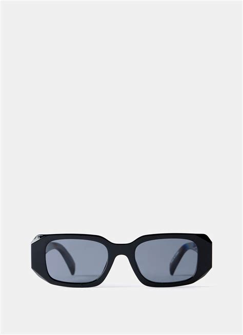 Black Rectangle Sunglasses Mint Velvet