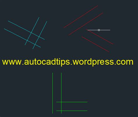 Autolisp L Shape Wall Clean Up Autocad Tips
