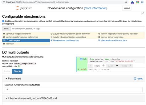 Quick Review Jupyter Multi Outputs Notebook Extension Ousefulinfo