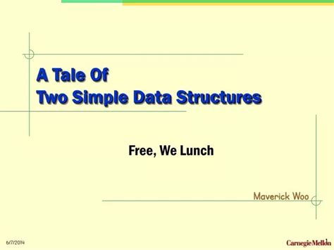 ppt a tale of two simple data structures powerpoint presentation